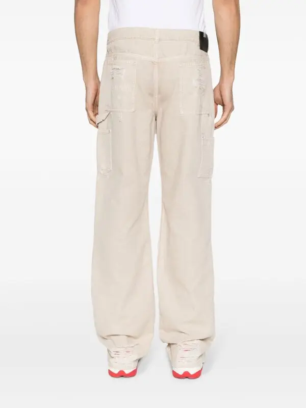 1017 Alyx 9sm Destroyed Canvas Carpenter Trousers