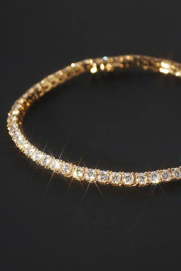 FINE DIAMONDS BY ANTHROPOLOGIE Classic Diamond Tennis Bracelet