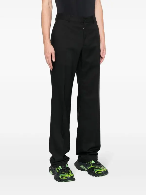 Off-White High-waisted Cropped Trousers
