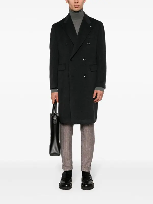 Tagliatore Peak-lapels Double-breasted Coat