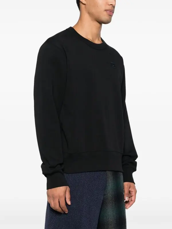 Acne Studios Logo-appliqué Jersey Sweatshirt