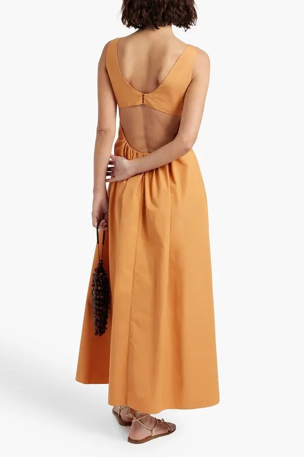 laurette maxi dress brown Laurette Maxi Dress Brown Curve