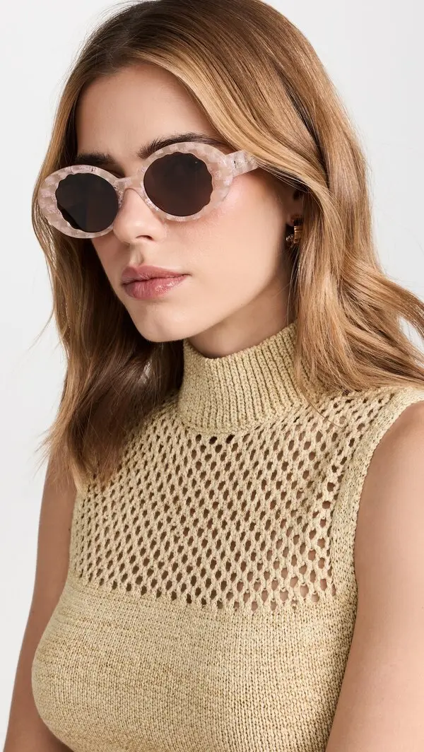 Krewe Alixe Sunglasses In Plaid - 30% Off | Editorialist display picture 1