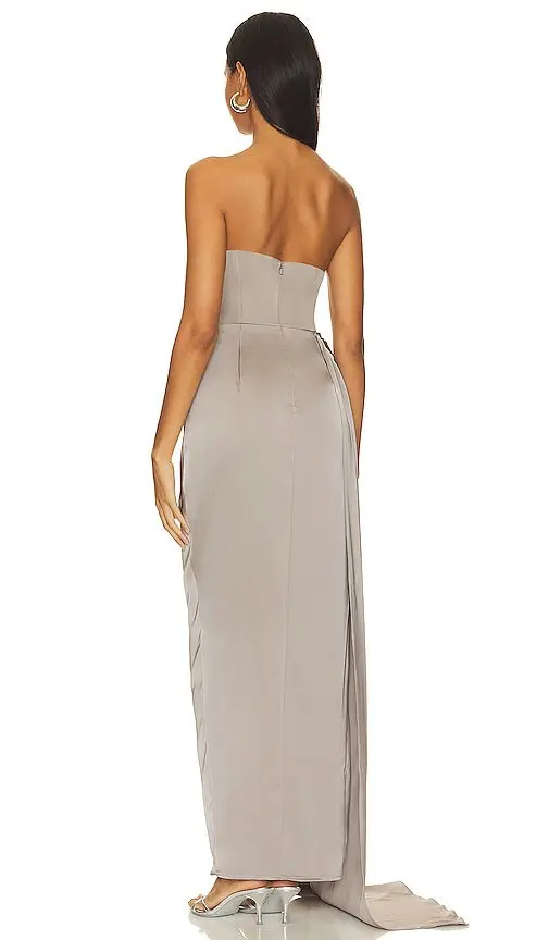 Katie May Bita Gown - Metal