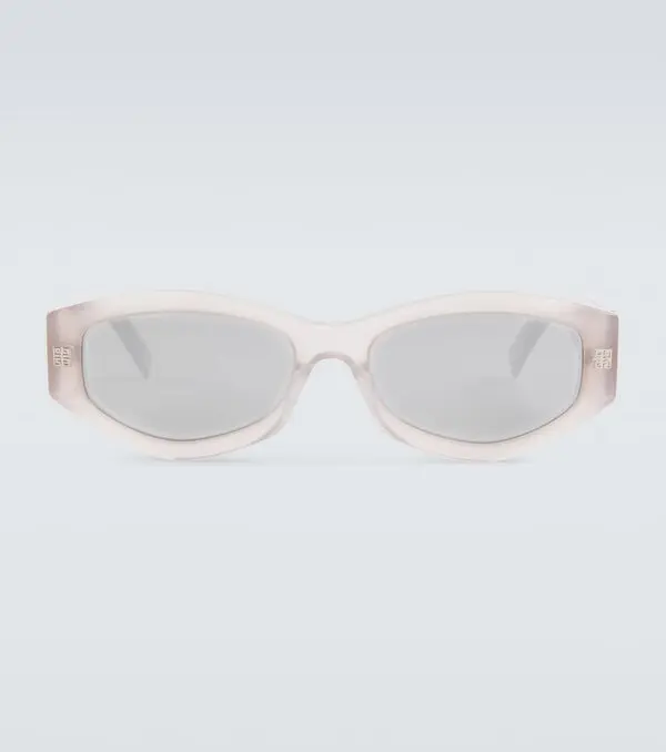 Givenchy Gv Day Oval Sunglasses - White