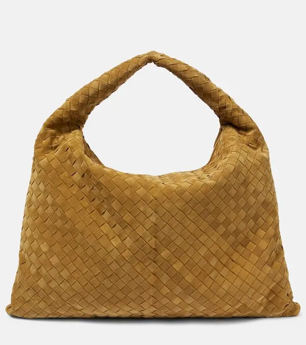 Bottega Veneta Hop Large Suede Tote Bag