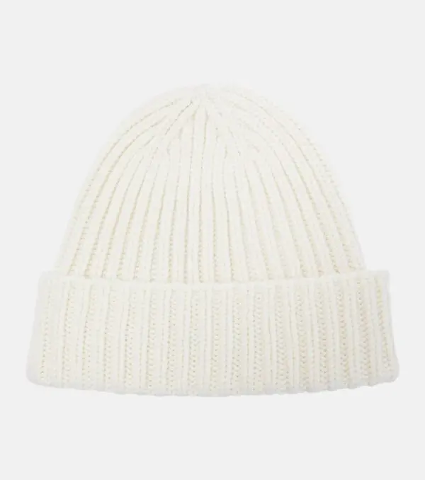 Gucci Wool And Cashmere Beanie - White