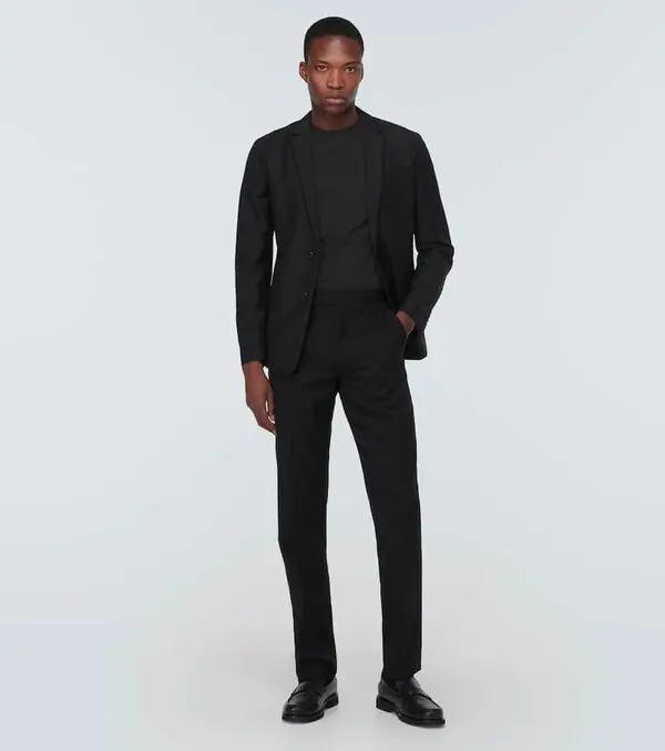 Ralph Lauren Purple Label Cotton Jersey T-shirt - Black
