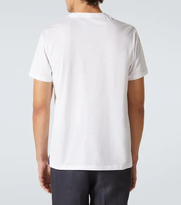 Ralph Lauren Purple Label Cotton Jersey T-shirt - White