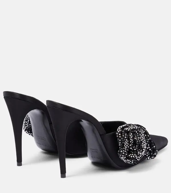 Magda Butrym Satin Mules