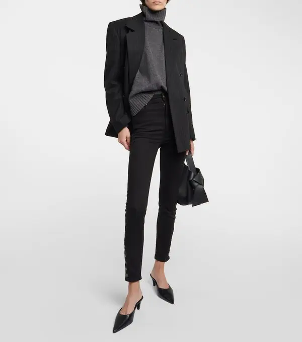 FRAME The Snapped Skinny Jeans