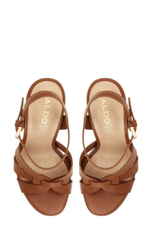 Aldo Afaoni Platform Sandals - Other Brown