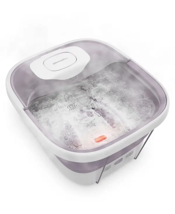 HOMEDICS Easy Store Luxe Footbath With Heat Boost - Lavender