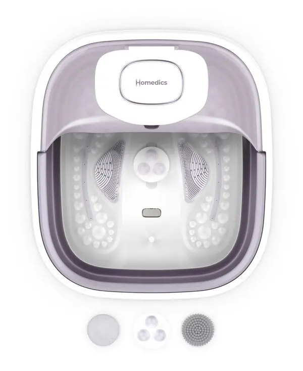 HOMEDICS Easy Store Luxe Footbath With Heat Boost