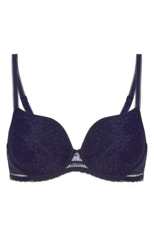 Simone Perele Comete Underwire 3d Plunge Bra - Midnight