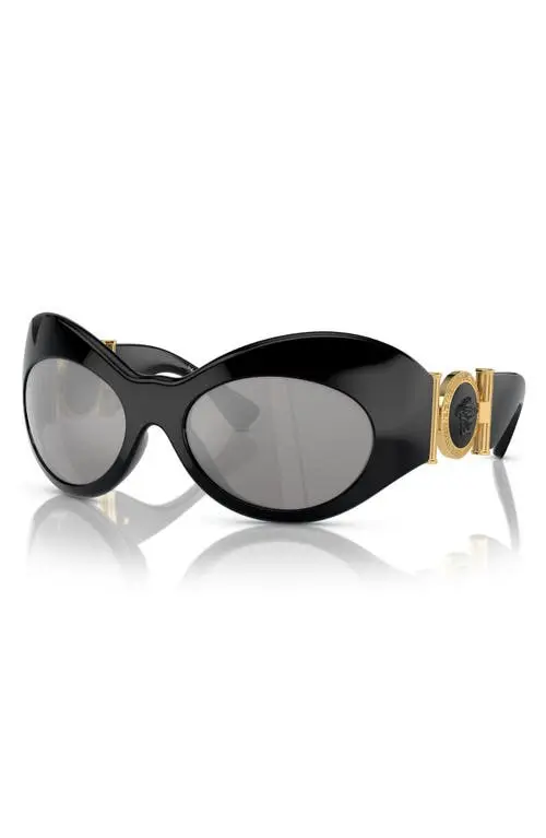 Versace 58mm Irregular Sunglasses