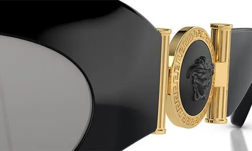 Versace 58mm Irregular Sunglasses
