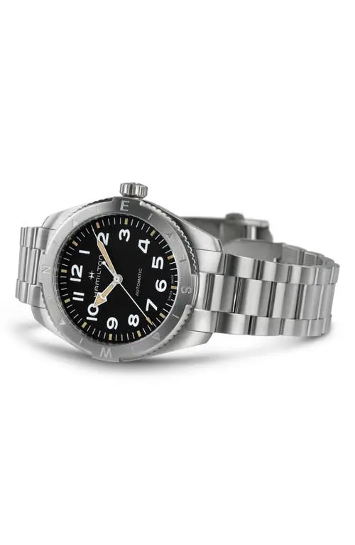 Hamilton Khaki Field Expedition Automatic Bracelet Watch - Black