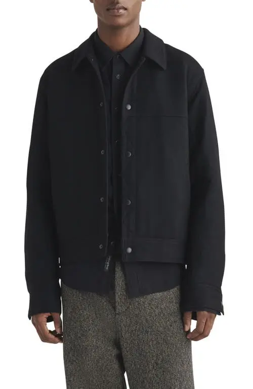 Rag & Bone Owen Wool Trucker Jacket