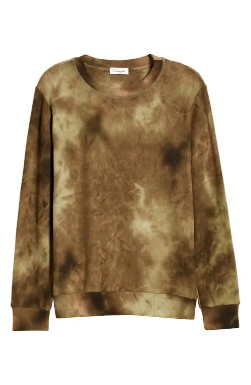 Loveappella Tie Dye Hacci Knit Top