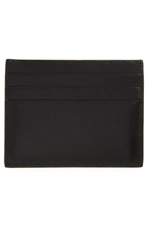FERRAGAMO Classic Leather Card Case - Nero
