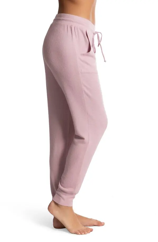 MIDNIGHT BAKERY Heathered Hacci Pocket Joggers