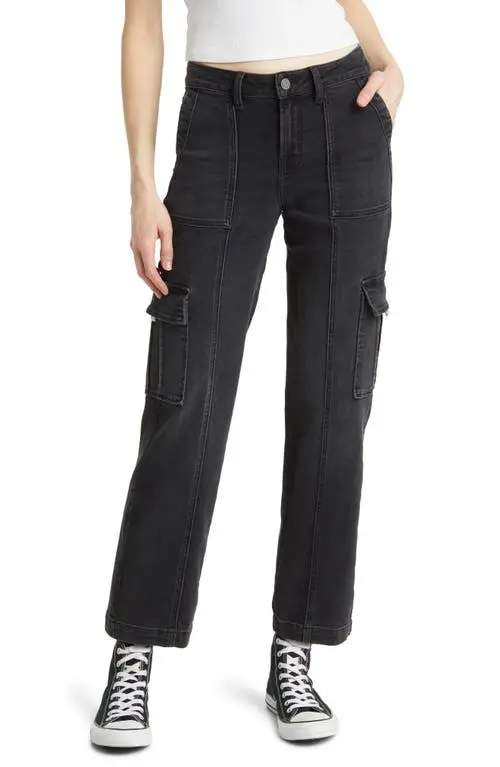 HIDDEN JEANS Straight Leg Cargo Jeans