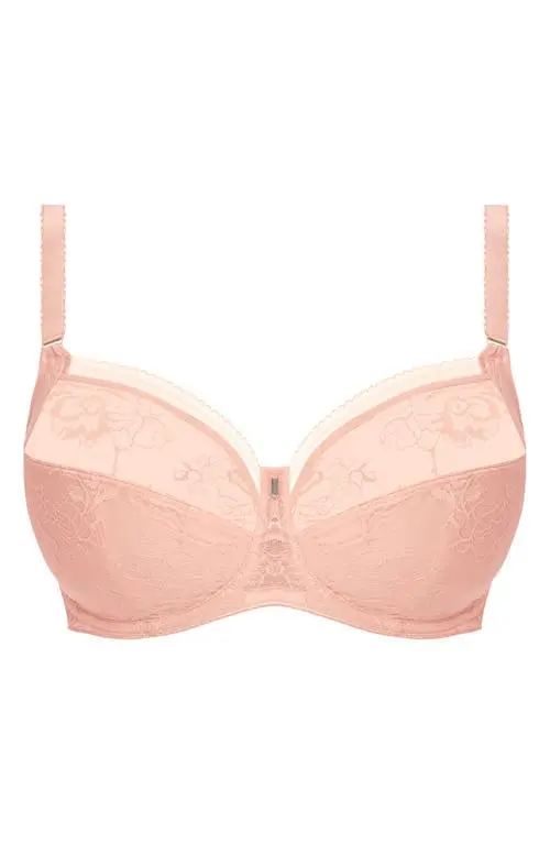 Fantasie Fusion Underwire Lace Side Support Bra - Blush