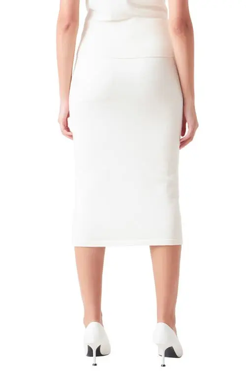 Endless Rose Midi Pencil Skirt
