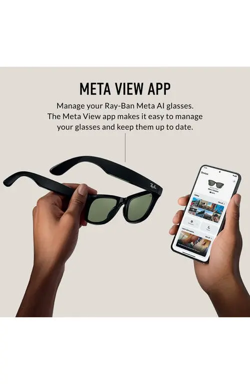 Ray-ban Meta Wayfarer Ai Glasses