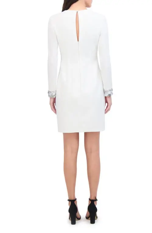 Vince Camuto Long Sleeve Sequin Mini Dress