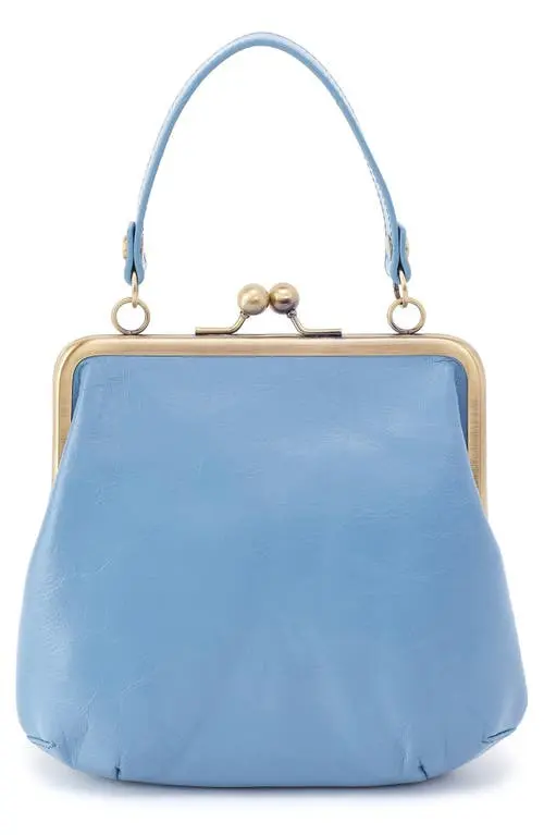 Hobo Alba Leather Frame Crossbody Bag