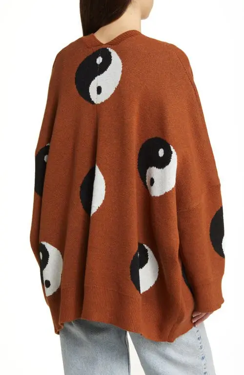 DRESSED IN LALA Main Character Oversized Cardigan