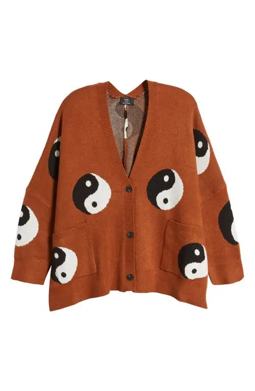 DRESSED IN LALA Main Character Oversized Cardigan