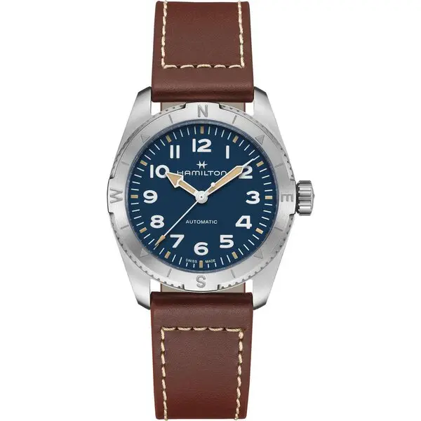 Hamilton Khaki Field Expedition Automatic Strap Watch - Blue