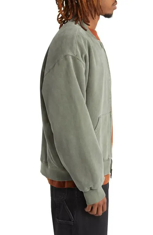 Carhartt Work In Progress Vista Cotton Fleece Bomber Jacket