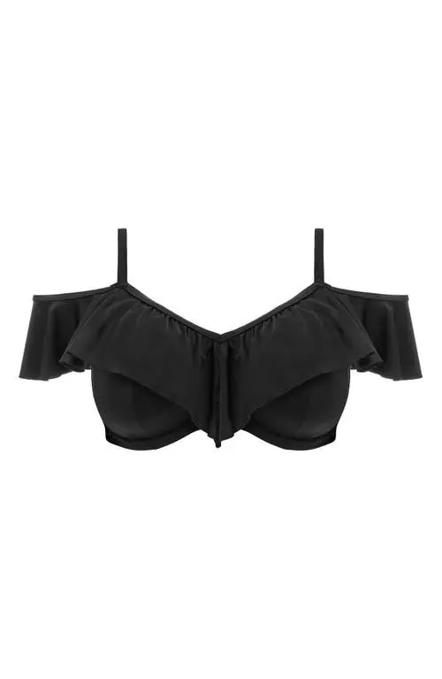 Elomi Plain Sailing Ruffle Underwire Bikini Top