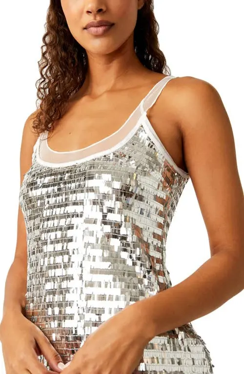 Free People Disco Fever Mini Slipdress