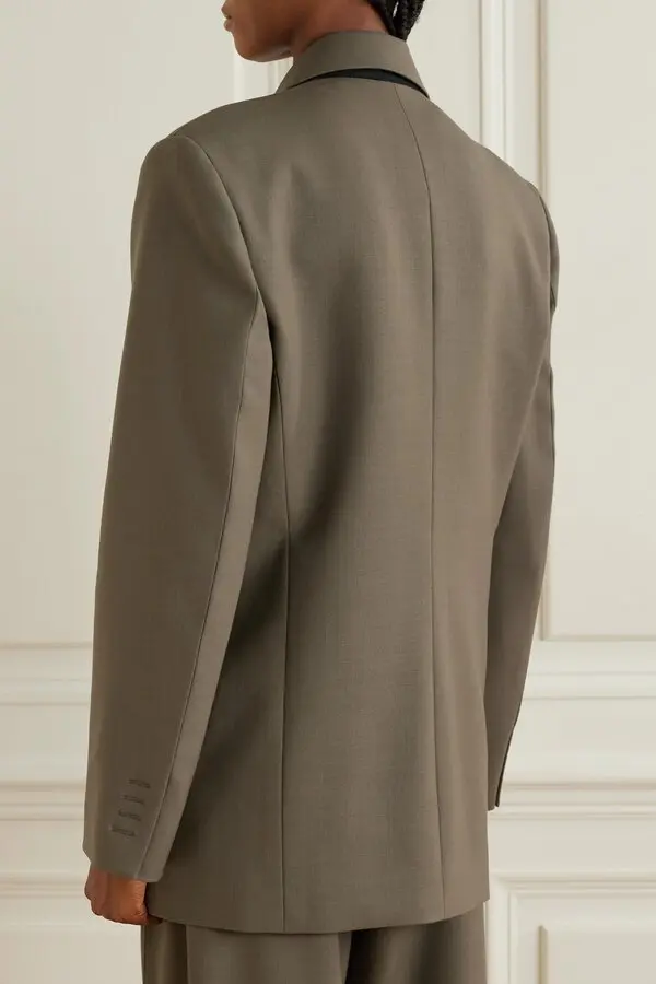 Victoria Beckham Oversized Twill Blazer