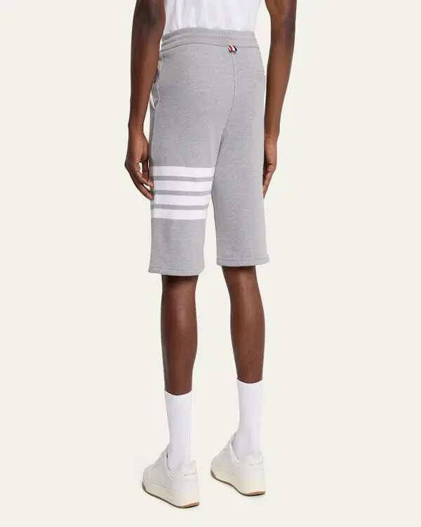 Thom Browne 4-bar Terry Sweat Shorts - Light Gray