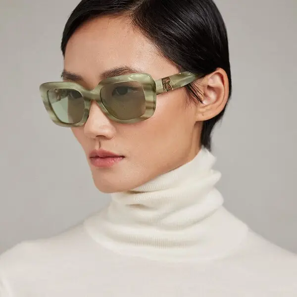 Ralph Lauren Nikki Sunglasses - Green Oyster