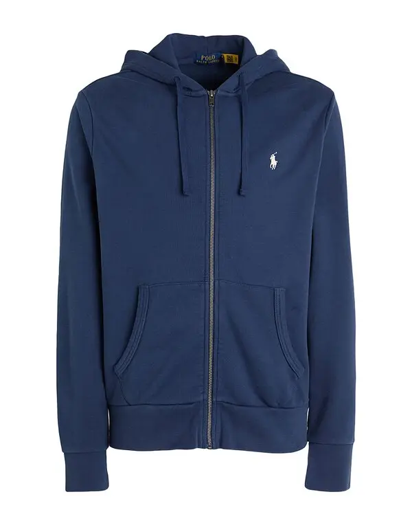 Polo Ralph Lauren Loopback Terry Full-zip Hoodie Sweatshirt - Navy