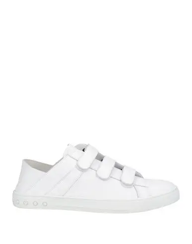 TOD'S Leather Low-top Sneakers - White