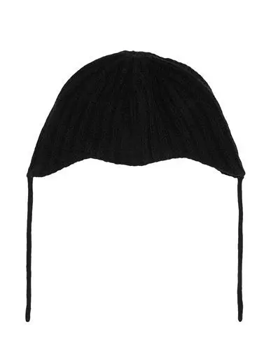 8 BY YOOX Recycled Wool Aviator Hat - Black