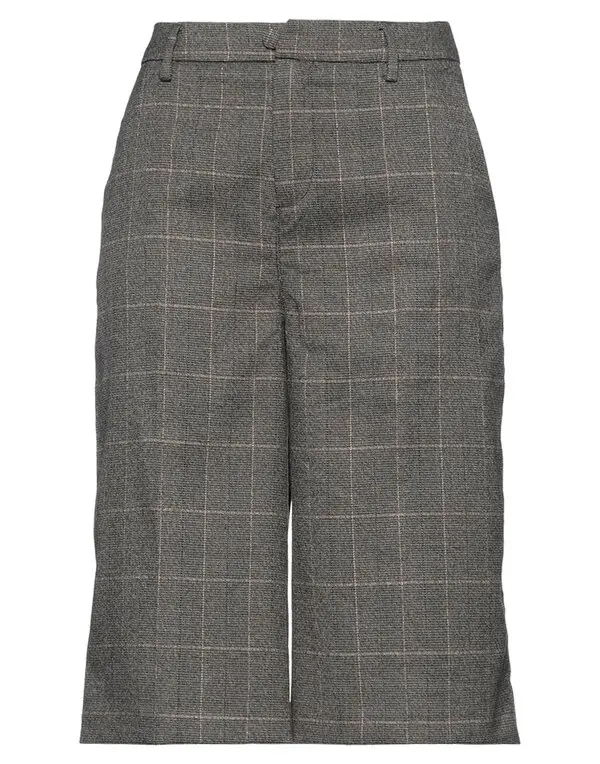 Liu Jo Checked High-waisted Bermuda Shorts