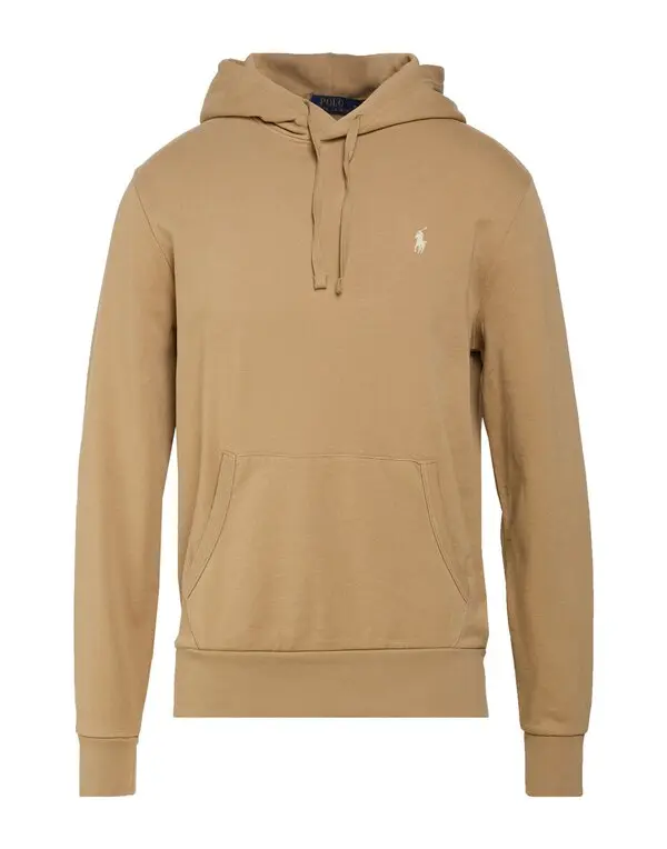 Polo Ralph Lauren Loop-back Terry Cotton Hoodie - Beige
