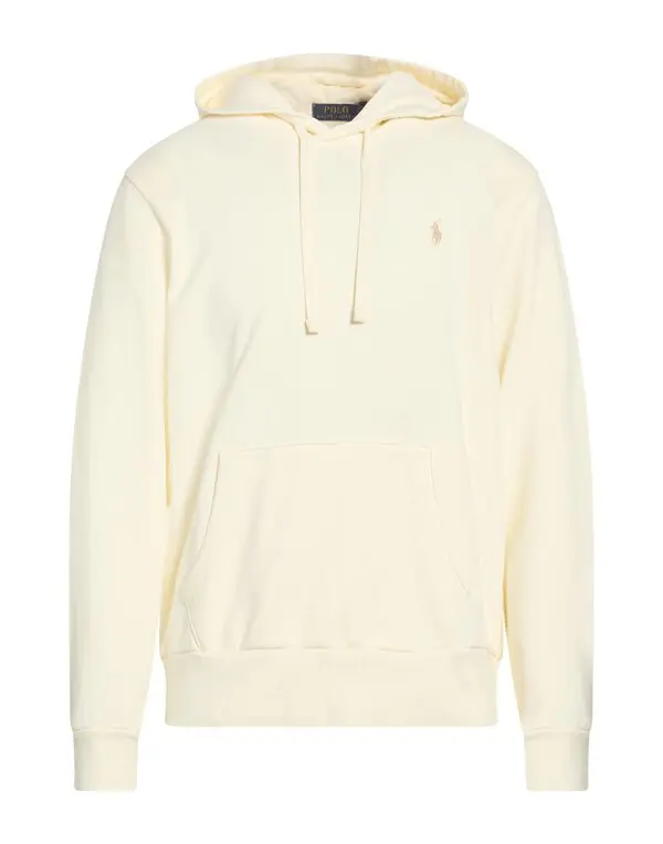 Polo Ralph Lauren Loop-back Terry Cotton Hoodie - Cream