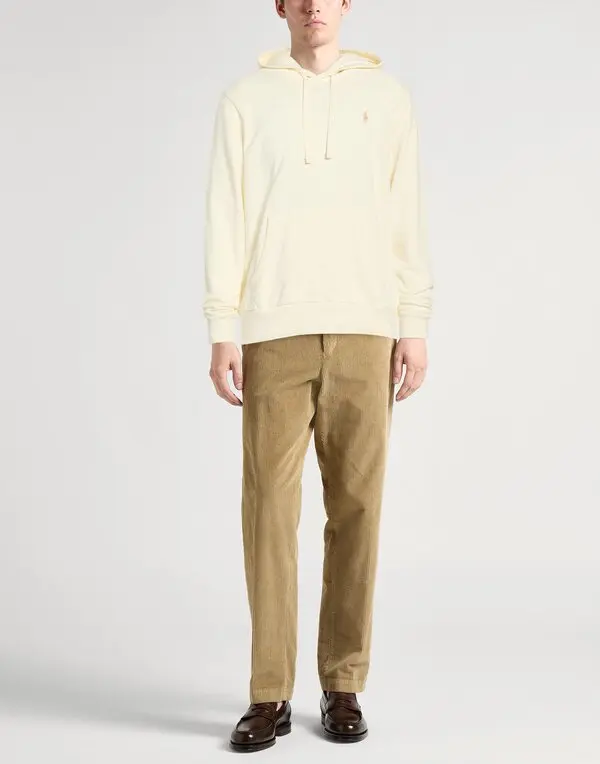 Polo Ralph Lauren Loop-back Terry Cotton Hoodie - White