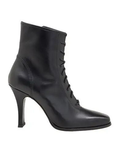 8 BY YOOX Calfskin Ankle Boots - Black