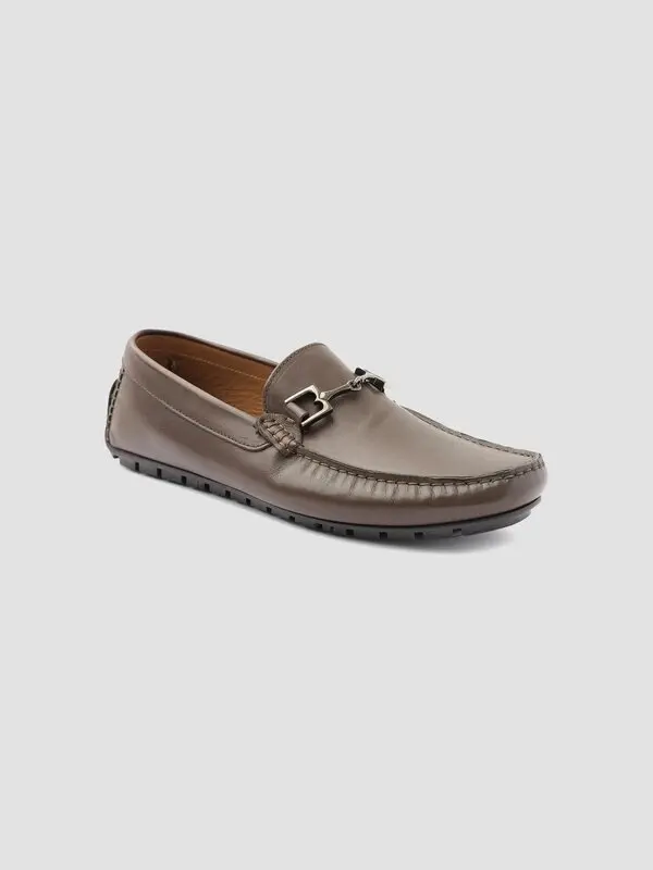 Bruno Magli Xander Leather Driver Loafers